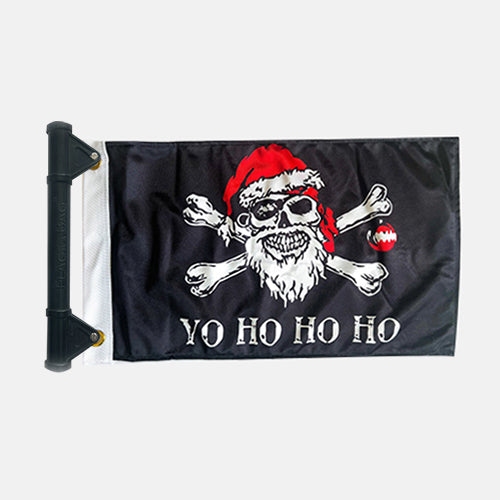 Christmas Boat Flag | Yo Ho Ho Ho | Boat Flag Starter Kit – Flag In a Bag